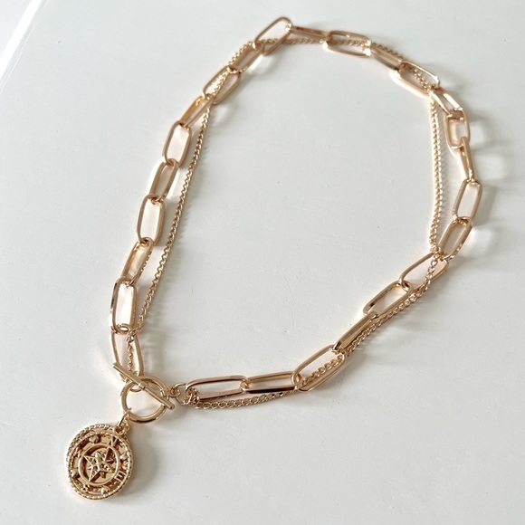 unknown | Jewelry | Gold Chain Link Necklace Paperclip Style Dream ...